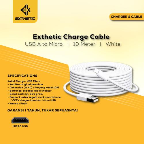 Promo Exthetic Charge Cable High Quality Micro USB Kabel 10 Meter/10M ...