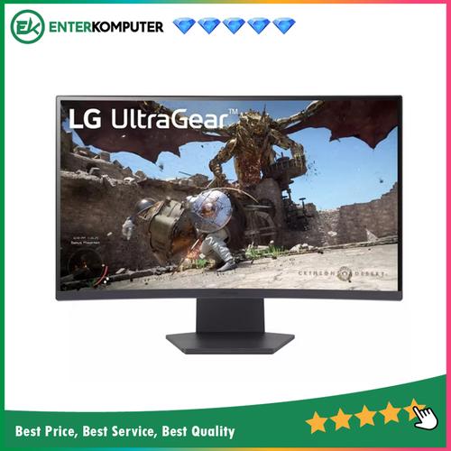 Promo Monitor LG UltraGear 27GS60QC-B 27" QHD 180Hz HDR10 Curved Gaming ...