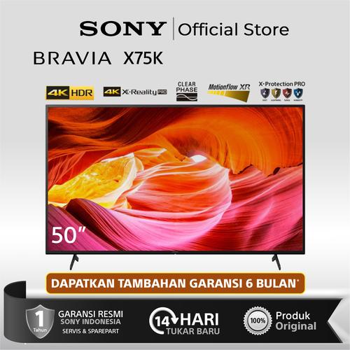 Promo SONY Bravia X75K 50 Inch 4K HDR TV,Smart TV KD-50X75K - Tv Only Cicil 0% 3x - Jakarta ...