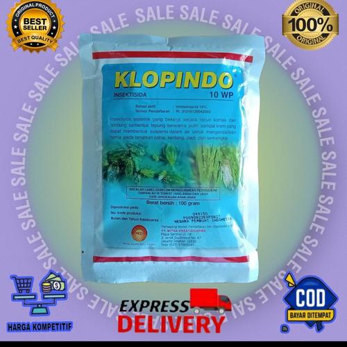Jual Insektisida sistemik Klopindo 10 WP Kemasan 100 gram - Kab. Temanggung - TOBAT TANI | Tokopedia