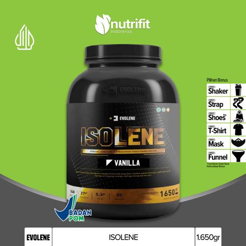 Jual Evolene Isolene Whey Protein Isolate 1650 gram - Coklat - Jakarta ...