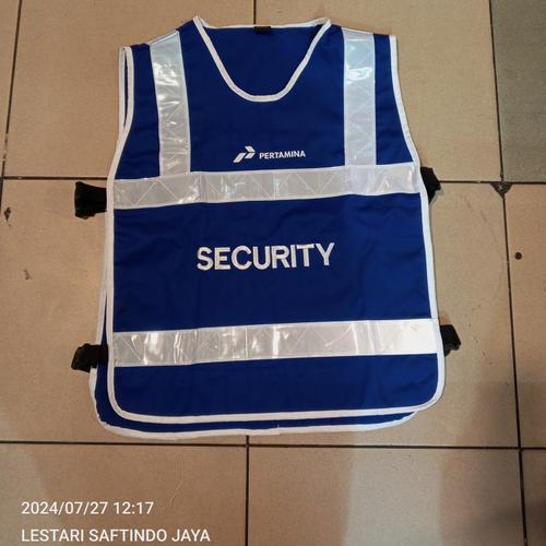 Jual ROMPI SAFETY / SAFETY VEST OKD PERTAMINA BORDIR SECURITY - Jakarta ...