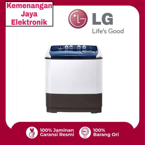 Jual LG P1200RT Mesin Cuci 2 Tabung 12 Kg | Punch +3, Roller Jet ...