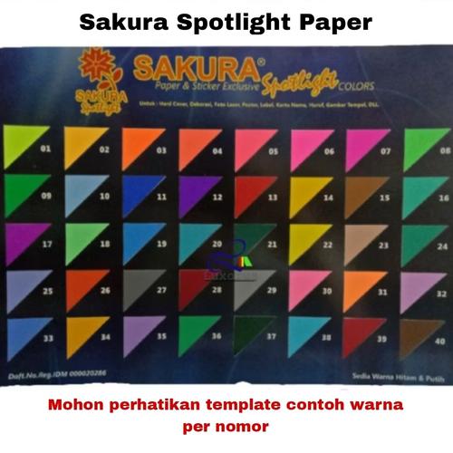 Jual Kertas Sakura Spotlight Paper - 03 - Kota Bandung - Luxorus ...