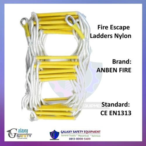 Jual TANGGA DARURAT TALI NYLON / FIRE ESCAPE LADDERS NYLON ANBEN FIRE ...