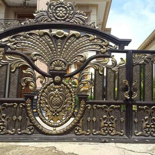 Jual pintu gerbang berbahan model klasik - Jakarta Barat - las listrik ...