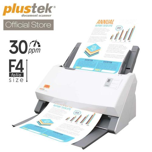 Jual Scanner Plustek SmartOffice PS396 Plus - 30 Lembar/menit (F4/Folio ...