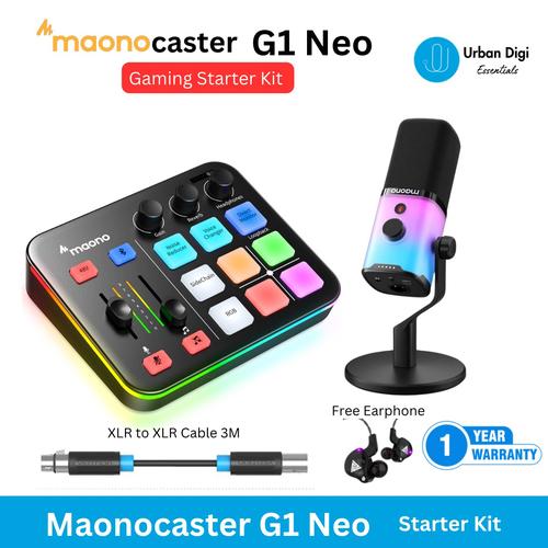 Jual Maonocaster AM-G1 Neo Paket Game Streamer dengan Mic Maono PD100X ...