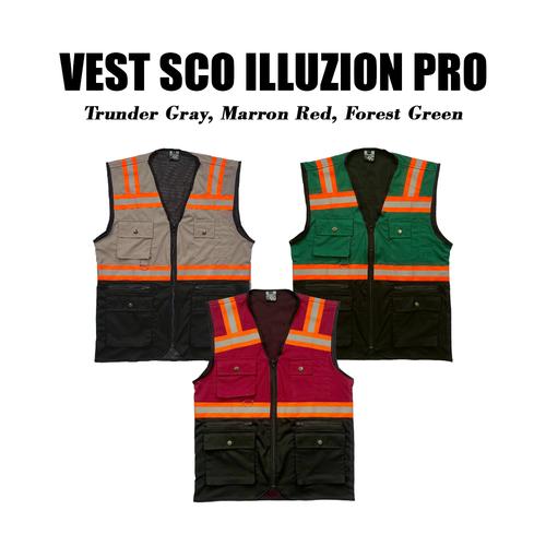Jual VEST SCO ILLUZION PRO - ROMPI SAFETY - SAFETYCLOTH - Trunder Gray ...