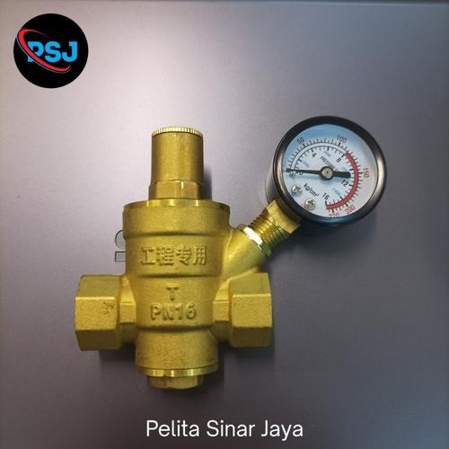 Jual PRV Kuningan Drat 1" inch / DN25 PN16 ORI (Pressure Reducing Valve ...