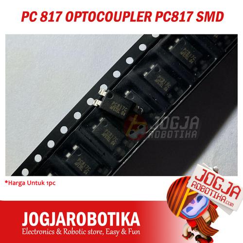 Jual PC 817 OPTOCOUPLER PC817 SMD - Kab. Sleman - Jogjarobotika | Tokopedia