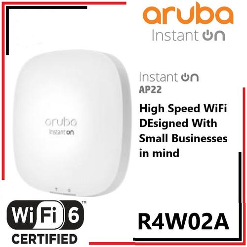 Jual R4W02A HPE Aruba Instant On AP22 (RW) 2x2 Wi-Fi 6 Indoor Access ...
