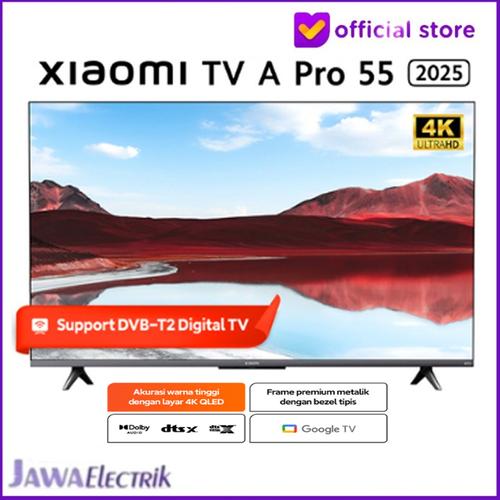 Promo Xiaomi Android TV A2 55" Inch 4K Ultra HD Dolby Vision HDR - 55 ...