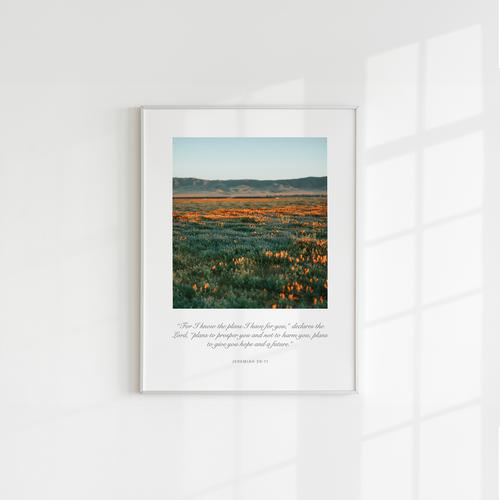 Jual Poster Kristiani 30x40 - Jeremiah/Yeremia - Plans/Rancangan ...