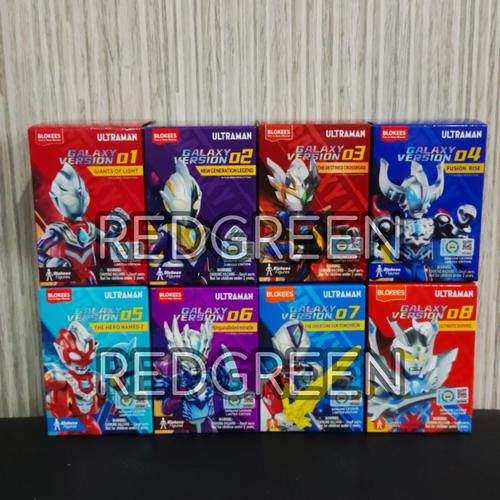 Jual mainan anak blokees blind box ultraman box action figure blind box ...