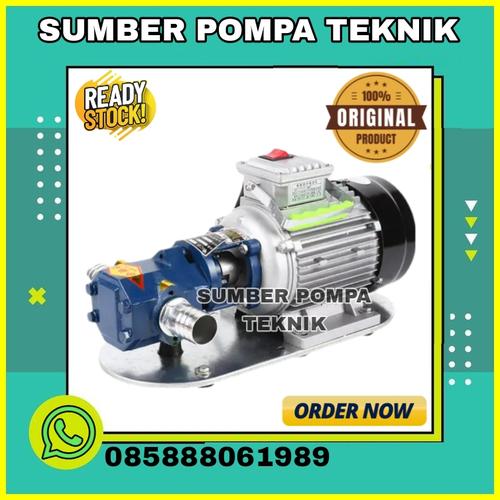 Jual Pompa Cairan Kental Gear Pump WCB-75 LPM Pompa Trasfer Minyak/Oli ...