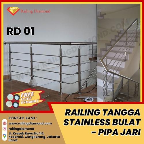 Jual Tiang Railing Tangga Stainless [RD 01] - SUS 304 - Jakarta Timur ...