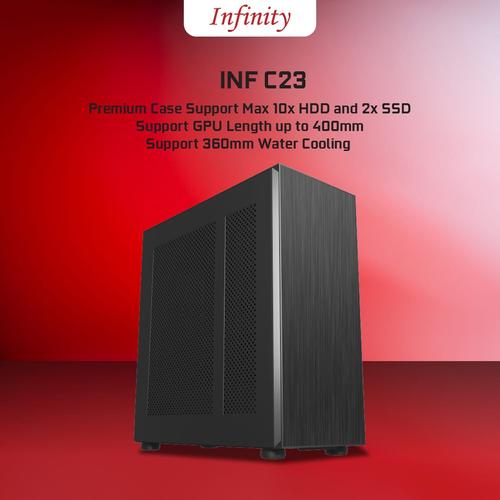 Jual CASING INFINITY C23 11 HDD Slot - Mid Tower Server Case - Jakarta ...