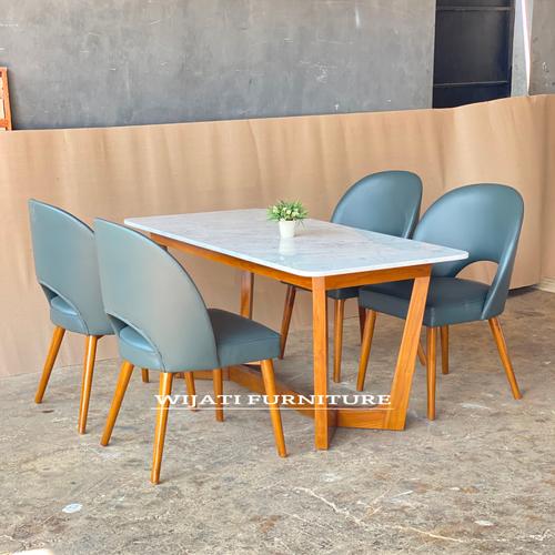 Jual Meja Makan Marmer Asli Marble Dining Table Marble - Kab. Jepara ...