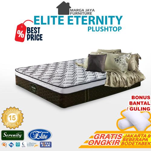 Promo Elite Serenity Spring Bed 180x200 Pillow top not Latex - Back Support, 180x200 +BONUS ...