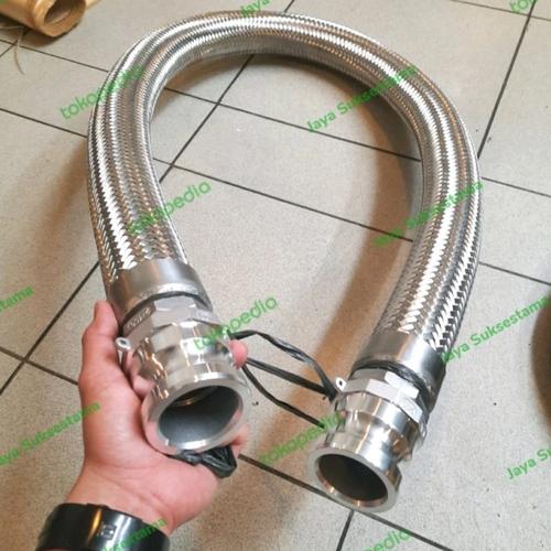 Jual Flexible Hose Camlock 2" inch Panjang 1 Meter SS304 Custom ...