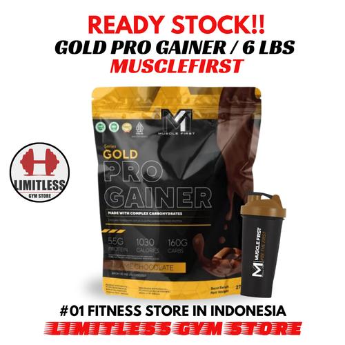 Jual Musclefirst M1 Pro Gold Gainer 6 lbs lb 6lbs 6lb Suplemen Fitness ...