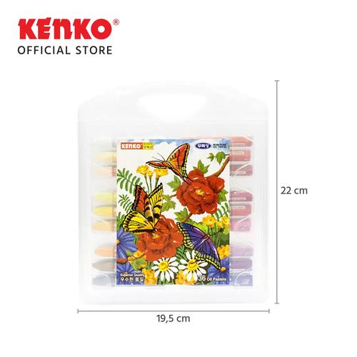 Jual CRAYON KENKO OIL PASTEL isi 36 Warna - Kota Bekasi - Inter Star ...