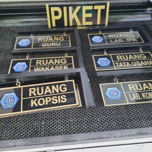 Jual Custom Sign Nama Ruangan | Custom Tulisan Sign Board Akrilik/Tanda ...