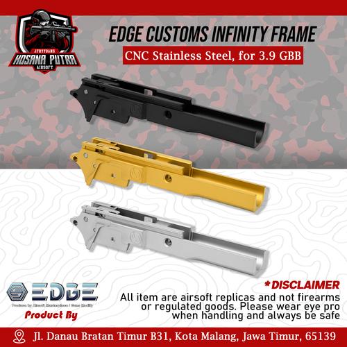 Jual EDGE INFINITY Stainless Steel Frame for GBB HlCAPA Series - SILVER ...