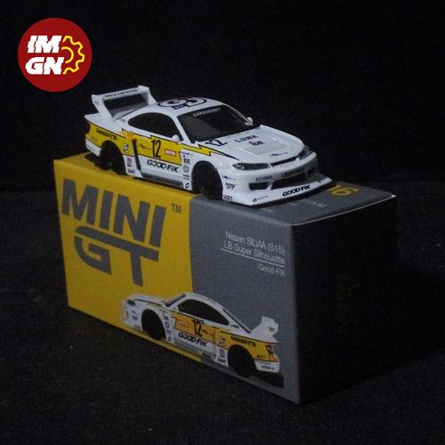 Jual Mini GT Nissan Silvia S15 LB-Super Silhouette || LBWK Good-Fix ...