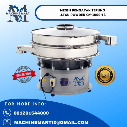 Jual Mesin Ayakan Pengayak Tepung atau Powder GY-1000-1S - Kota ...