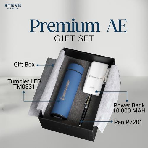 Jual Gift Set Executive Premium B Tumbler Pen Power Bank Steve Handmade ...
