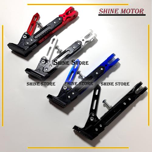 Jual Standar samping robot full cnc warna merah biru hitam silver gold ...