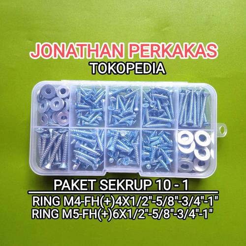 Jual paket box sekrup 10-1(sekrup dan ring) - Jakarta Utara - JONATHAN ...