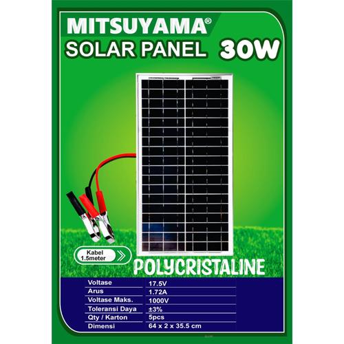 Jual Solar Panel Solar Cell Panel Surya 30wp Poly 30 Wp Polycrystalline ...