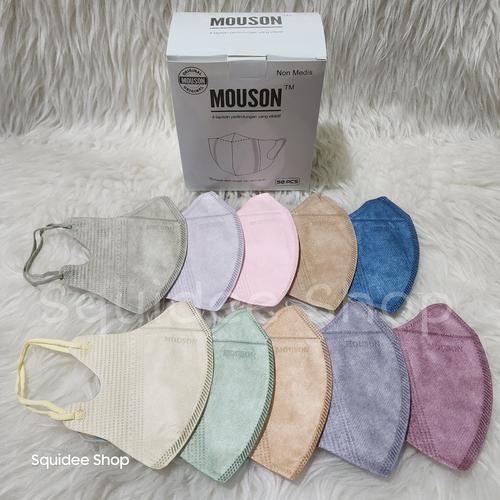 Jual Masker Duckbill Garis Mouson 4Ply isi 50pcs Disposable Mask - DB WE MAZE MIX - Jakarta ...
