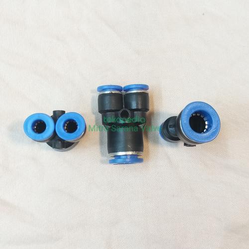 Jual PW FITTING Y PNEUMATIC SELANG KE SELANG TYPE MPW / FITTING MPW ...