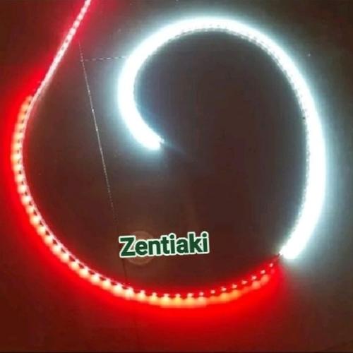 Jual Lampu led merah putih bendera komplit tinggal pasang - merah putih ...