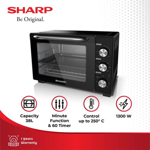 Promo Sharp Electric Oven 38L EO-38BK / 38 Liter EO38BK Convection ...