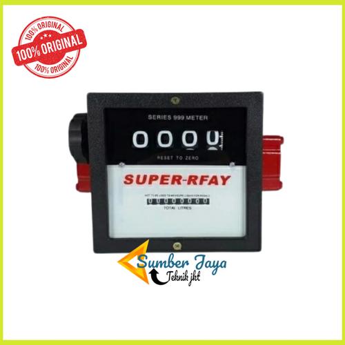Jual Flow Meter SUPER-RFAY 4 Digit Alat Ukur Solar BBM 1 inch - Jakarta ...