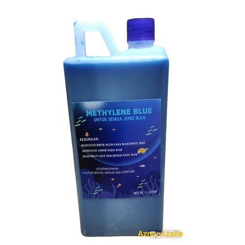 Jual METHYLENE BLUE OBAT BIRU IKAN HIAS methaline metaline blue 1 liter ...