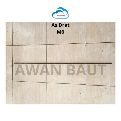 Jual As Drat Besi Mentah M6 Baut Stud Bolt Full As Drat - Kab. Bogor ...