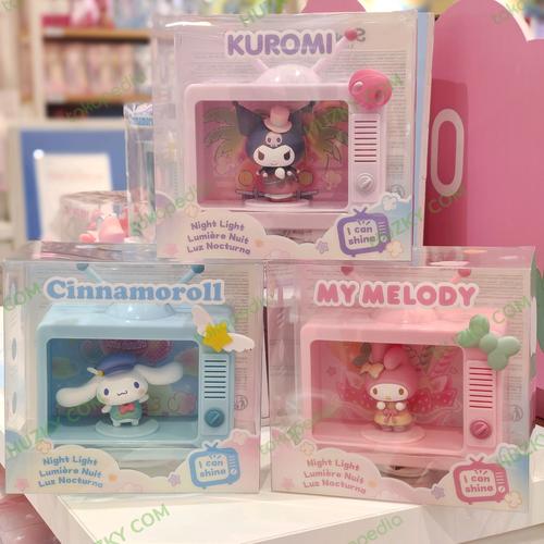 Jual MINISO x SANRIO Lampu Tidur LED / Night Light Retro Television ...
