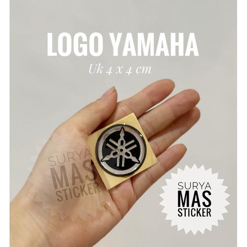 Jual stiker logo yamaha timbul motor - Kota Medan - surya mas sticker ...