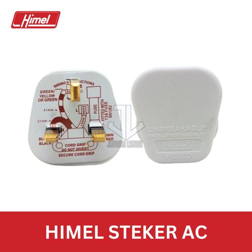 Jual HIMEL STEKER AC STAKER COLOKAN 3 KAKI 13A 250V HEBSP - Jakarta ...