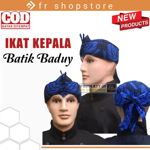 Jual IKET IKAT KEPALA SUNDA JAWA BADUY TRADISONAL TOPI TOTOPONG ...