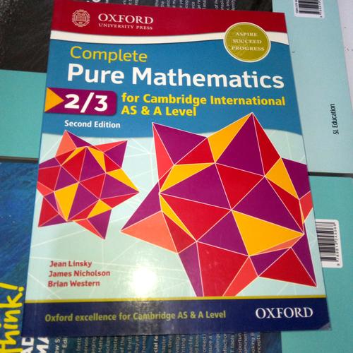 Jual Oxford complete pure mathematics 2/3 for cambridge international ...