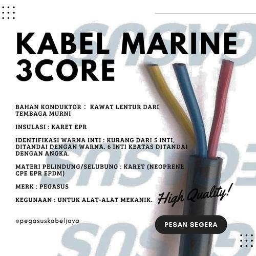 Jual Kabel Marine 3x1 mm / Pegasus Kabel / METER - Jakarta Barat - Pegasus Kabel Jaya | Tokopedia