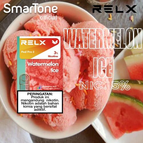 Promo RELX SATUAN POD PRO INFINITY ESSENTIAL WATERMELON ICE / SEMANGKA ...