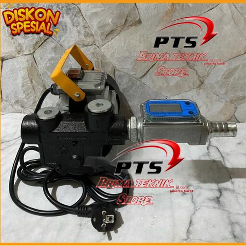 Jual pompa minyak ac elektrik 220v Pompa solar Ac 220v + Flowmeter ...